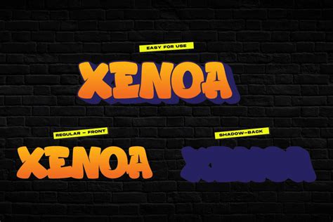 Graffiti Xenoa Font Family Fonts