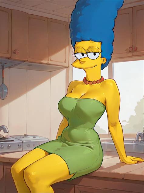 Marge Simpson Ai Art Model Pixai