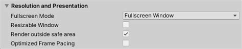 Android Player 设置 Unity 手册