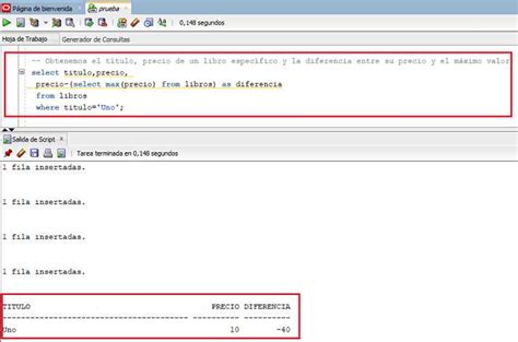 Ejercicios Resueltos Subconsultas Como Expresionoracle