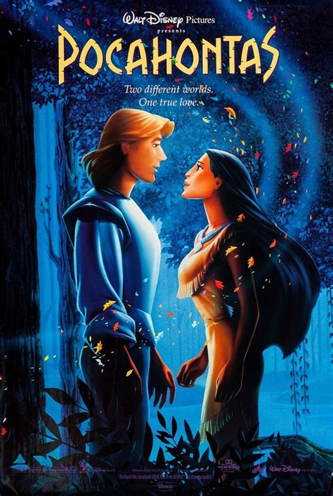 Pocahontas Original Disney Advance One Sheet Movie Poster Hollywood Movie Posters