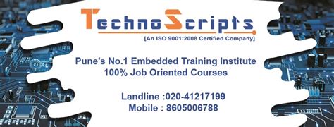 Technoscripts Embedded System Training Institute Pune
