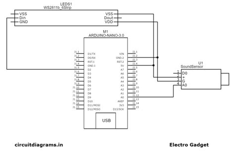 WS2812b Music Rhythm Light Bar Using Arduino