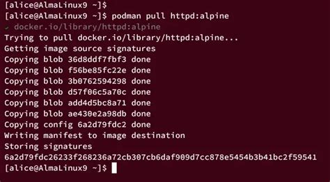Beginner Guide To Install And Use Podman On Almalinux 9