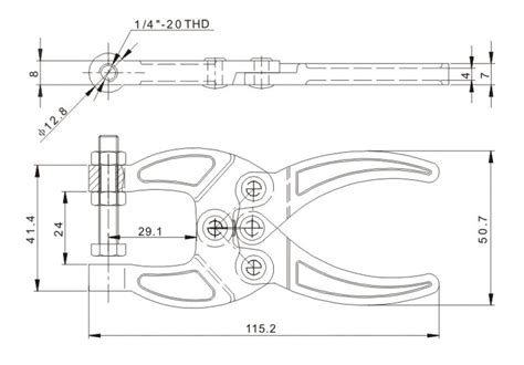 Toggle Pliers Clamptek Spanner
