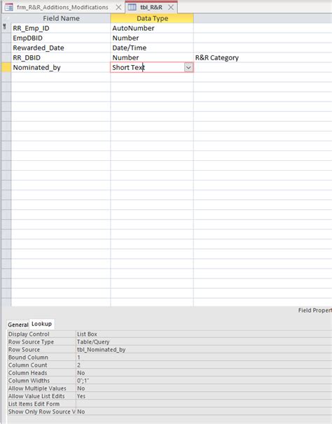 Vba Insert The Data Into A Table From An Unbounded Form Stack Overflow