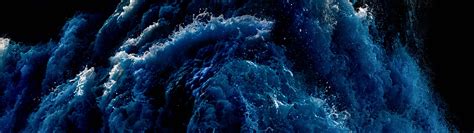 Dark Blue Ocean Waves