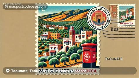 Taounate Code Postal Code Postal Maroc 2025