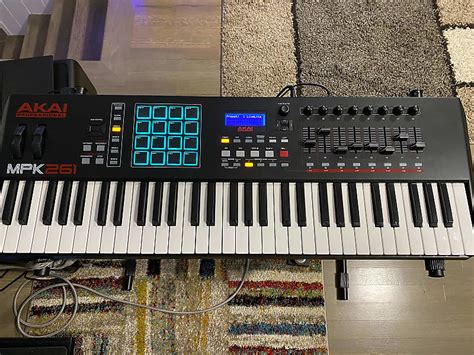 Akai Mpk261 Midi Keyboard Controller Reverb