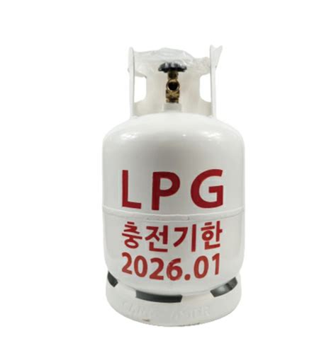 10kg 가스통 휴대용 캠핑용 야외용 프로판 Lpg 티몬