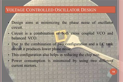 Design And Analysis Of Voltage Controlled Oscillator Pptx