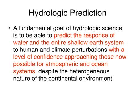 Hydrology Of A Dynamic Earth March Ppt Download