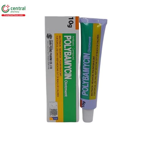 Thuốc Polybamycin Ointment điều Trị Viêm Da Chốc Lở Giời Leo Côn