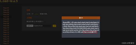 upload labs靶场 pass 05关 思路以及过程 csdn博客