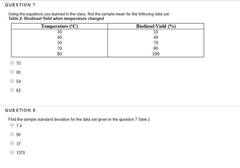 Solved QUESTION 7 Using The Equations You Learned In The Chegg Com