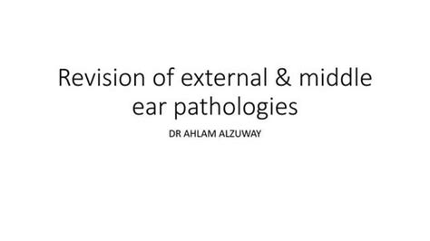 Tympanic Membrane Dr Fadil Pdf