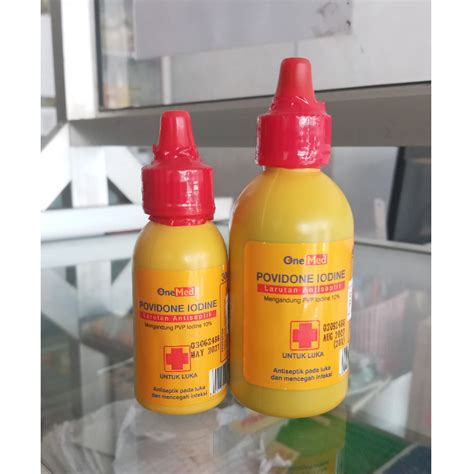 Jual Povidone Iodine Onemedantiseptik Untuk Luka Shopee Indonesia