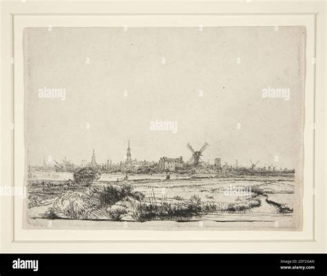 Artist Rembrandt Rembrandt Van Rijn Dutch 16061669 View Of