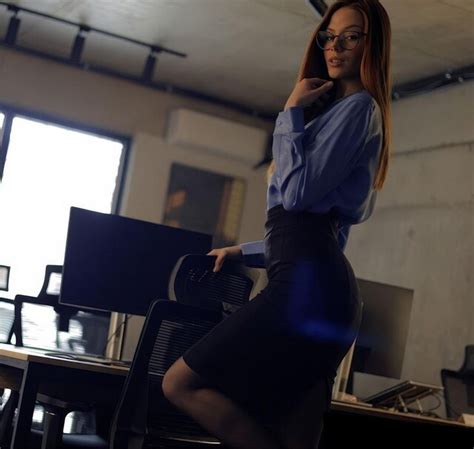 Sex With A Lovely Girl From The Office In Pantyhose