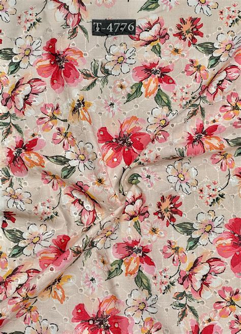Cotton Hakoba Chicken Florals Prints The Wardrobe Fabrics
