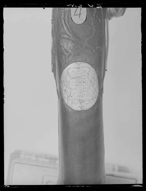 Flintlåspistol Hans Zimmerman Silverbeslag Troligen Av Daniel