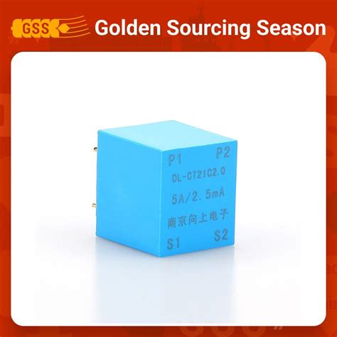 High Precision Ac Current Sensor Mount Dl Ct21c20 5a20ma Pcb Mounted