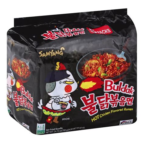 Sopa Instantánea Ramen Coreana Original Buldak 20 Pzs