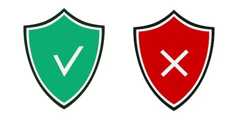 Premium Vector Shield Check Security Icon Vector Illustration