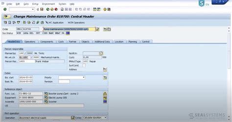 Work Order Tables In Sap Abap At Amy Kugler Blog