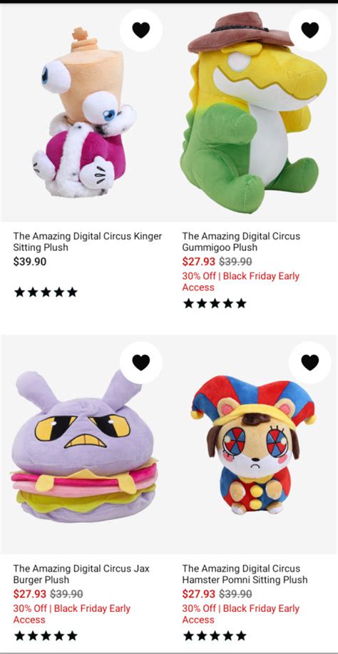 Justice For Kinger All The Other Tadc Plush Are On Sale At Hot Topics