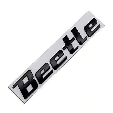 2pcs Beetle Sticker Is Suitable For Beetle English Logo Leaf Board Side Label Metal Sticker