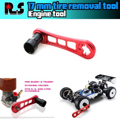Rc Tool 17mm Wheel Hex Tire Tool And 18 Nitro Engine Flywheel