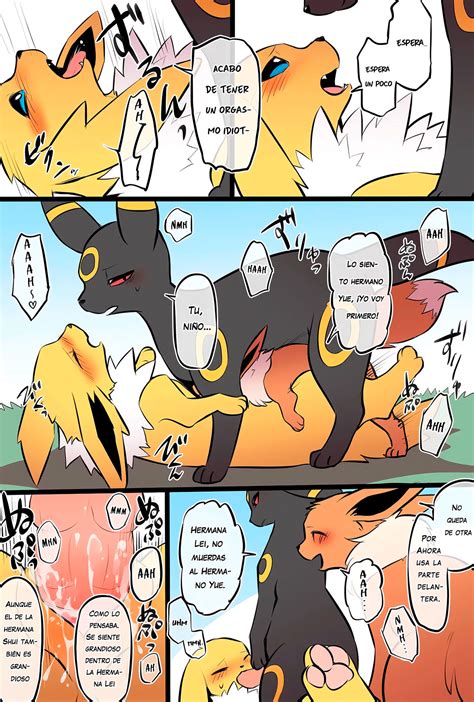 Diga Tsukune La Familia Eevee Cuya Etica Sexual Se Ha Derrumbado
