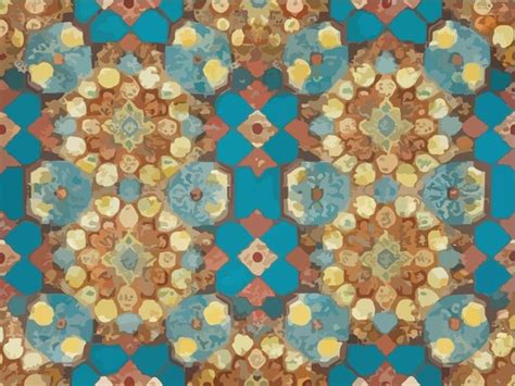 Premium Vector Vector Abstract Geometric Seamless Pattern