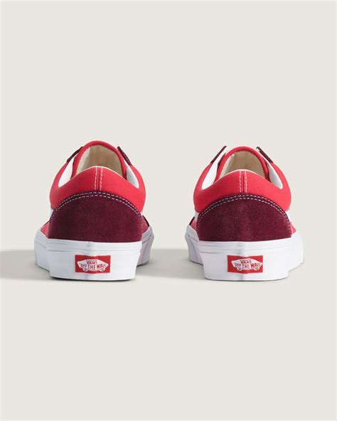 Old Skool Shoe En Crimson Haze Red Vans Ca