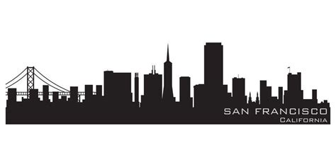 San Francisco Skyline Clip Art 10 Free Cliparts Download Images On