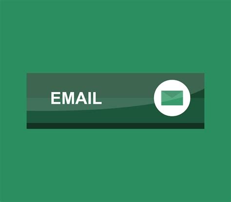 Premium Vector Email Button