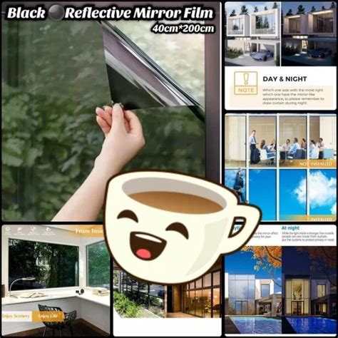 Window Privacy Film One Way Mirror Film Daytime Anti Uv At Best Price