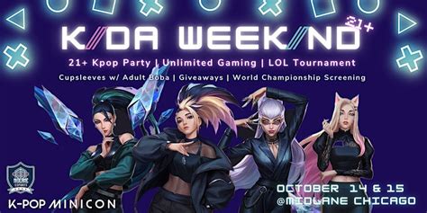 Theres A Kda Themed Event Happening In Chicago Kda Weeknd Rkda