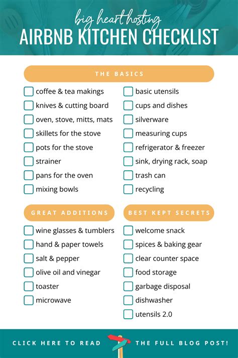 Free Printable List Of Kitchen Essentials Download Free Printable List