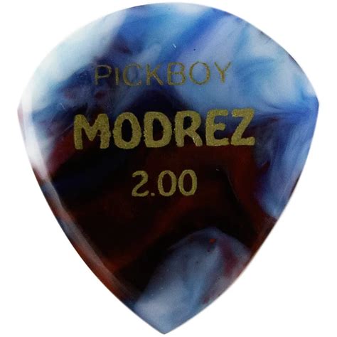 Pick Boy Modrez Blue Jazz Pick Music And Arts