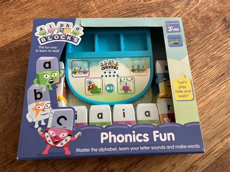 Cbeebies Alphablocks Phonics Fun Toy Learn Letter Recognition And Sounds