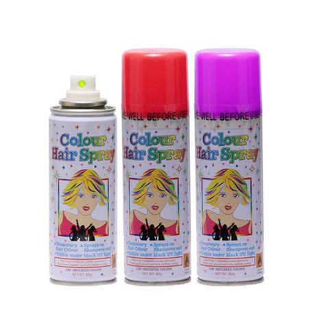 Removal Hair Color Party Snow Spray High Visible No Damage For Celebration