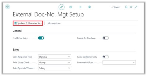 External Document Validator Extension Integral Management Systems