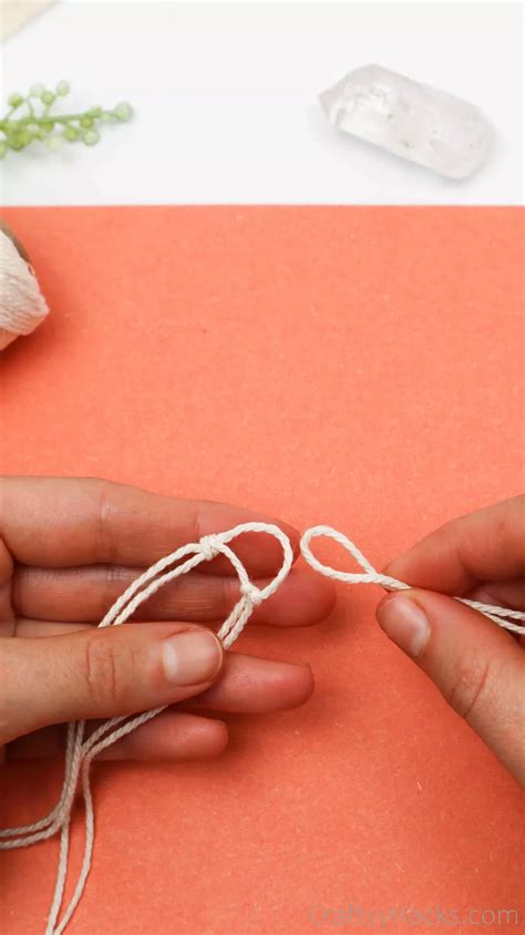 Diy Macrame Stone Necklace Step By Step Artofit
