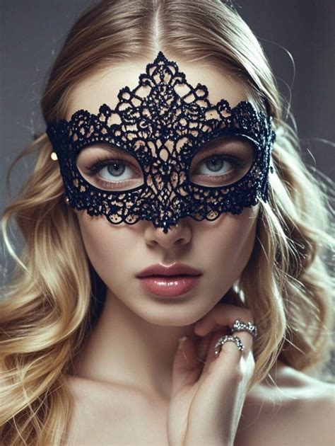 13510pcs Random Women Sexy Lace Hollow Half Face Maskface Guard