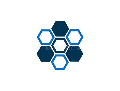 Hive Logo 7 Icon Template Stock Vector Illustration Of Decoration