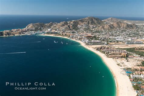 Medano Beach Cabo San Lucas Aerial Photograph Baja California Mexico