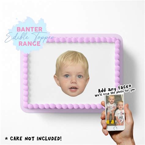 Edible Cake Toppers Custom Cakes Toppers Cupcake Cake Toppers Photo Cake Logo Cake Toppers