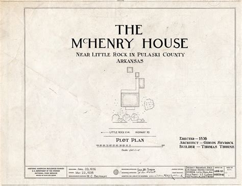 Blueprint Habs Ark60 1 Sheet 0 Of 11 Mchenry House Highway 70